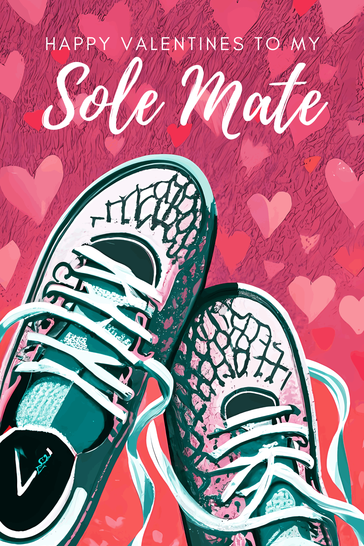 Unique Sole Mate Valentine's Day Card – Artzie Designs