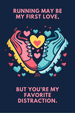 Valentine's Day Card for Runners – Artzie Designs